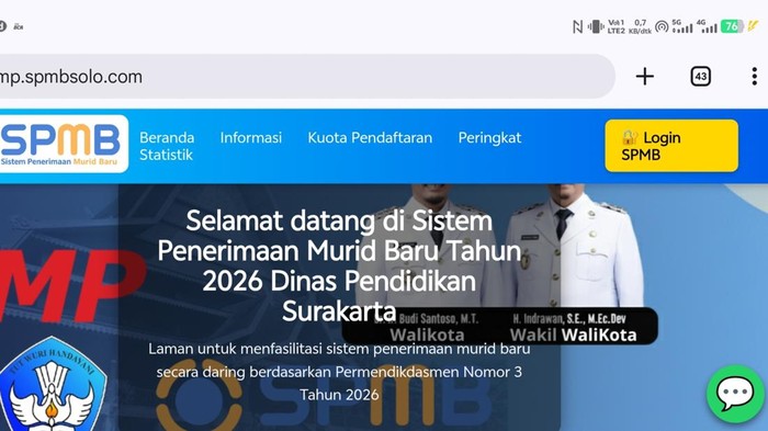Waspada! Muncul Situs Palsu PPDB Solo, Comot Foto Wali Kota Pekanbaru