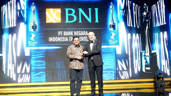 BNI Raih Predikat Best Companies to Work for in Asia untuk Ketiga Kalinya