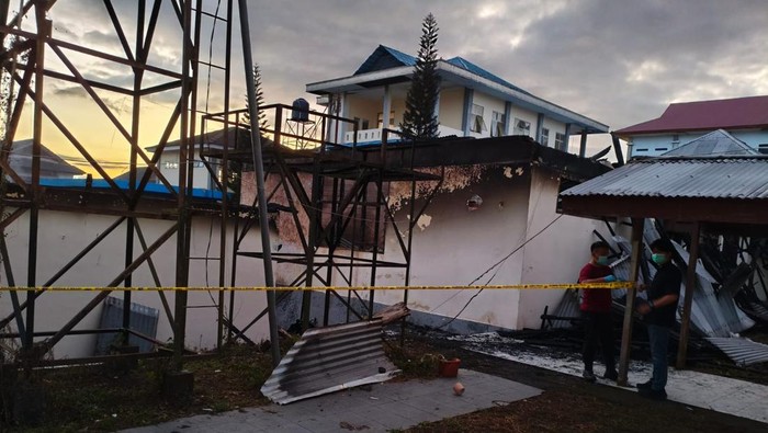 6 Ruangan Gedung FIPP Unima di Tomohon Terbakar Diduga Dipicu Korsleting