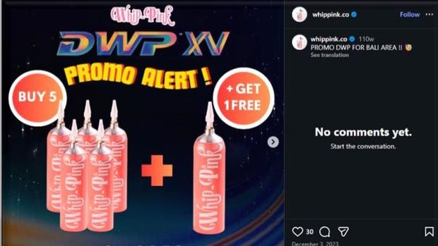 Bareskrim Panggil Manajemen DWP Terkait Promosi Whip Pink Tahun 2023