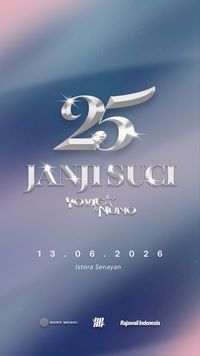 Menuju Panggung 25 Tahun Janji Suci Yovie & Nuno