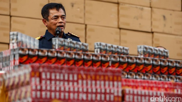 Operasi Gabungan Bongkar Jaringan Rokok Ilegal, 8,9 Juta Batang Diamankan