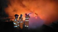 Dermaga di Kayong Utara Kalbar Terbakar, 5 Speed Boat Hangus