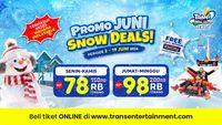 Si Kecil Mau Merasakan Salju Pertama Kali? Trans Snow World Bekasi ...