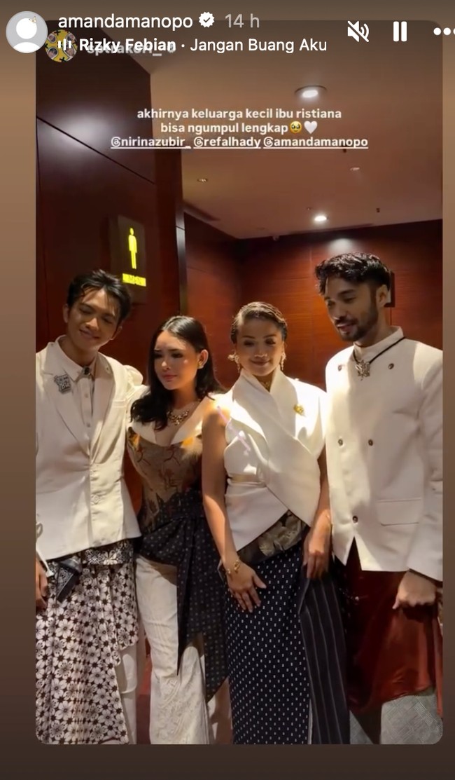 Amanda Manopo Kembali Tampil Usai 1 Minggu Lahiran, Perut Langsingnya ...