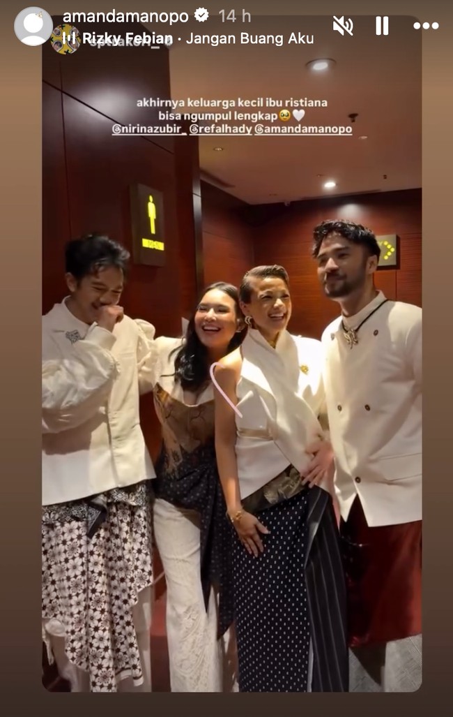 Amanda Manopo Kembali Tampil Usai 1 Minggu Lahiran, Perut Langsingnya ...