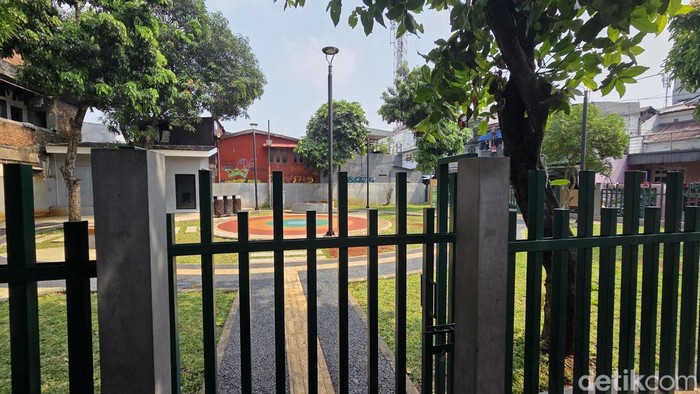 Taman Kramat Jakpus TKP Bocah Di-bully hingga Kesetrum Kini Ditutup