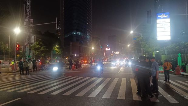 Massa di Tosari Jakpus Bubarkan Diri, Jalan Arah Bundaran HI Dibuka