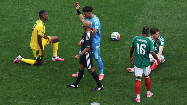 Drama Yaya Sithole dan Kartu Merah Pertama di Piala Dunia 2026