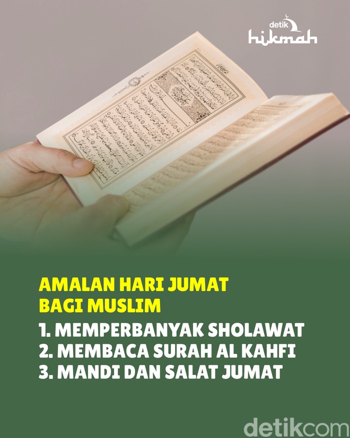 3 Doa di Hari Jumat dan Amalan yang Bisa Dilakukan