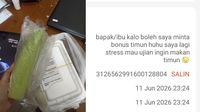Service Bintang 5! Warung Nasi Goreng Kasih Timun Utuh Buat Lalapan