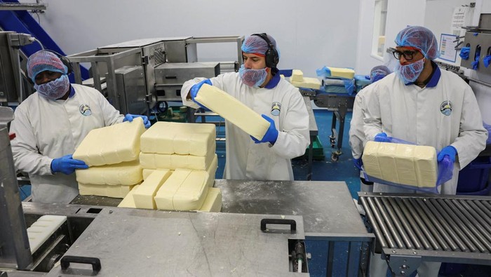 Dari Balok hingga Keju Parut, Intip Proses Produksi Keju Skala Industri ...