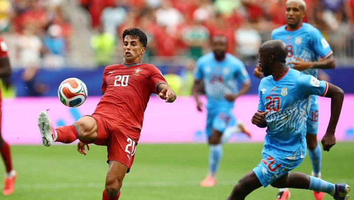 Portugal Dibikin Gigit Jari, RD Kongo Gagalkan Kemenangan Selecao