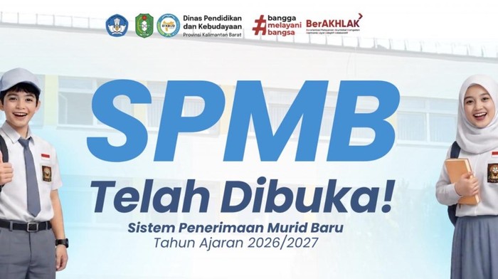 Jadwal Lengkap SPMB SMA Kalbar 2026, Catat Tanggal Pendaftaran-Pengumuman