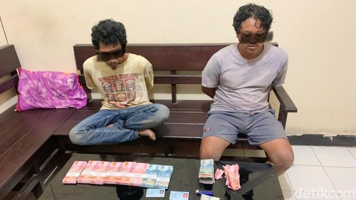 Edarkan Uang Palsu di Pasar Malam Lombok Timur, Dua Pria Ditangkap