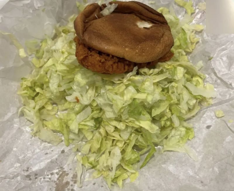 Minta Tambah Selada di Burger, Pelanggan Malah Dapat Hidangan Kayak Salad!