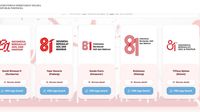 5 Desain Logo HUT Ke-81 RI, Kamu Pilih Mana?