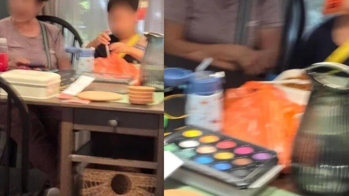 Viral! Bocah Santai Makan di Showroom IKEA, Aksi Neneknya Picu Perdebatan