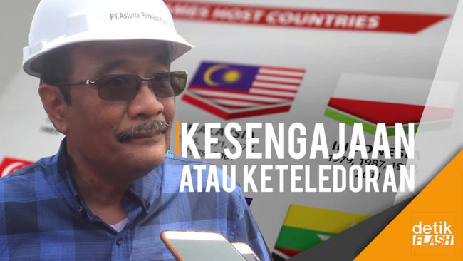 Bendera Indonesia Terbalik di SEA Games 2017, Djarot: Keterlaluan! Bendera Indonesia Terbalik di SEA Games 2017, Djarot: Keterlaluan!