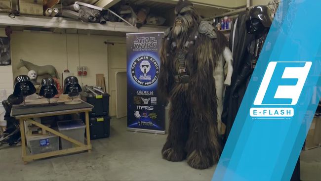 Pria Ini Pecahkan Rekor Bikin Kostum Star Wars Tertinggi di Dunia