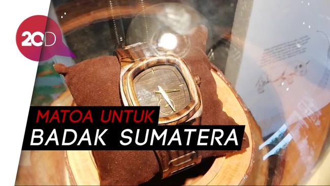 Matoa Indonesia Donasikan Penjualan 30 Jam Tangan Kayu