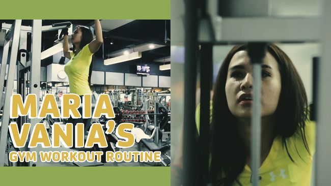 Maria Vania's Gym Workout Routine