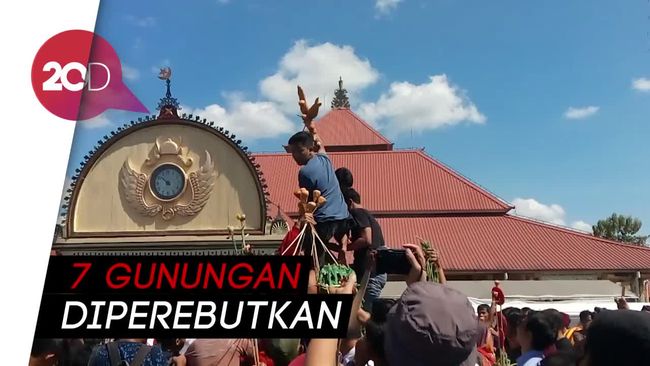 Rayahan Gunungan Syawal Keraton Yogyakarta Berlangsung Meriah