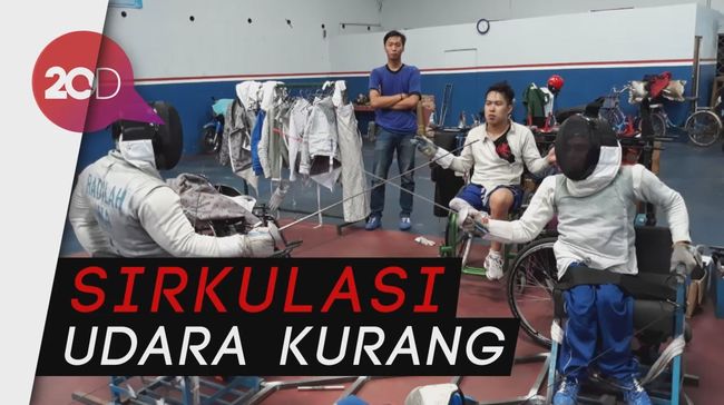 Intip Tempat Latihan Cabor Anggar Kursi Roda