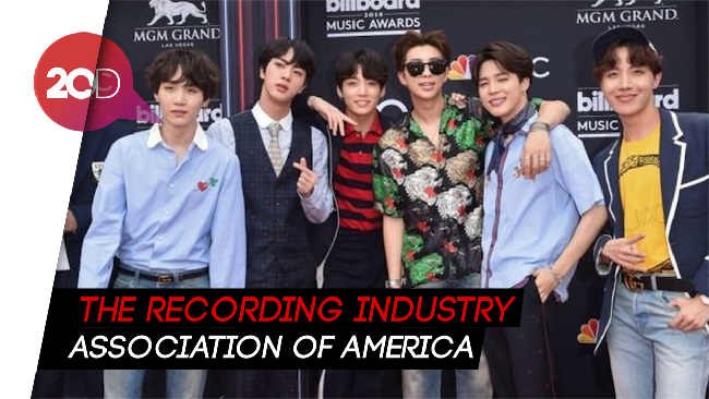 Wow! 'MIC DROP' Milik BTS Dapat Sertifikat Platinum