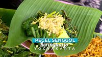 Menikmati Pecel Senggol Beringharjo, Yogyakarta