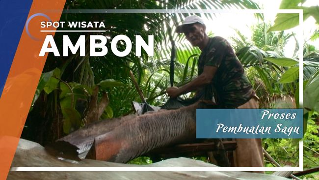 Proses Pembuatan Sagu, Ambon