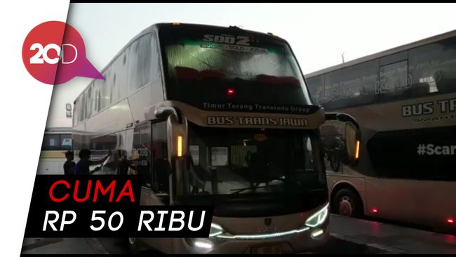 Cekidot! Bus Trans Jawa Rute Jakarta-Semarang-Solo