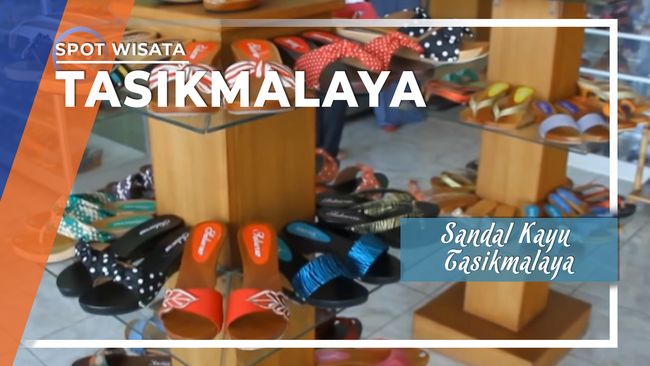 Kelom Geulis, Sandal Kayu Khas Tasikmalaya