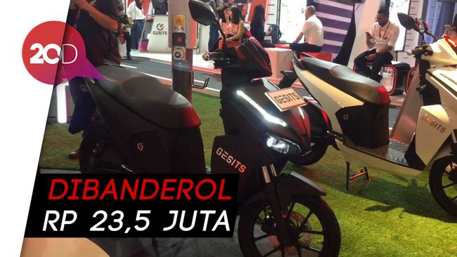 Motor Listrik Rakitan Anak Bangsa Unjuk Gigi di IIMS 2019