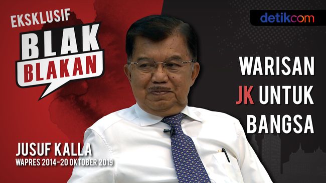 Blak-blakan Jusuf Kalla: Warisan JK Untuk Bangsa
