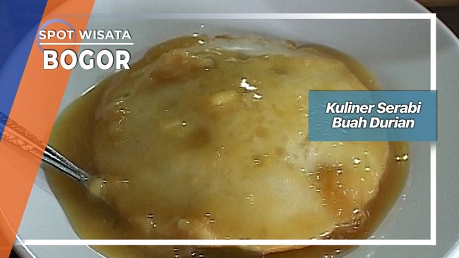 Kuliner Serabi Buah Durian, Bogor