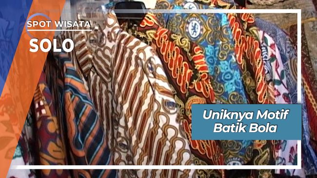 Uniknya Motif Batik Bola, Solo