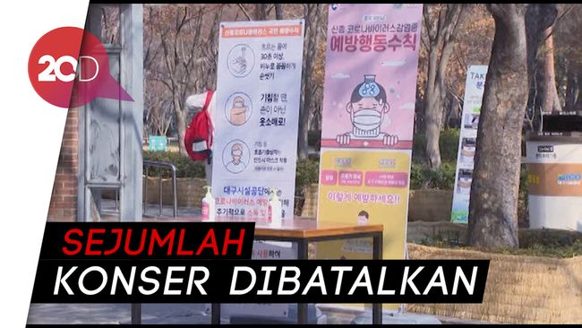Dampak Virus Corona pada Dunia Hiburan Korea Dampak Virus Corona pada Dunia Hiburan Korea