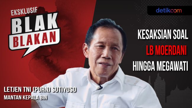 Blak-blakan Sutiyoso: Kesaksian Soal LB Moerdani Hingga Megawati
