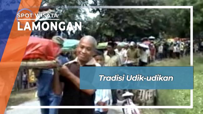 Tradisi Udik-udikan, Lamongan