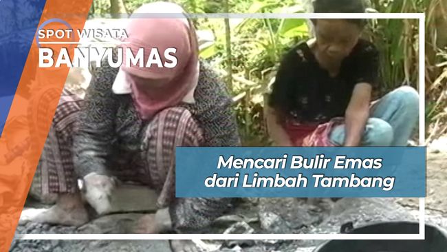 Mencari Bulir Emas dari Limbah Tambang Paningkaban Banyumas