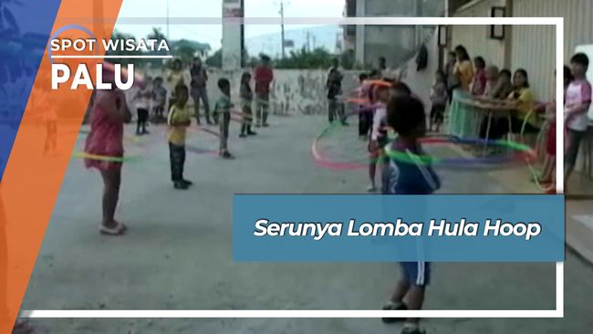 Seru Menarik Lomba Hula Hoop Palu