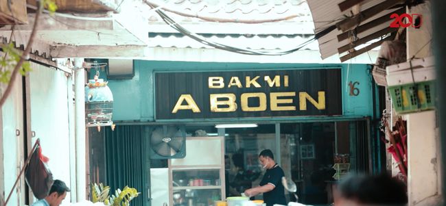 Bakmi Aboen, Legendaris di Pasar Baru