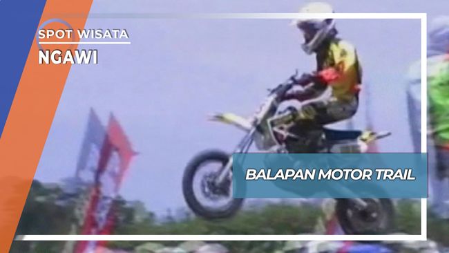 Balapan Motor Trail, Ngawi