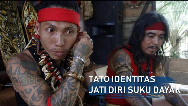 Tato Dayak Aruk, Wujud Keindahan dan Filosofi Perjalanan