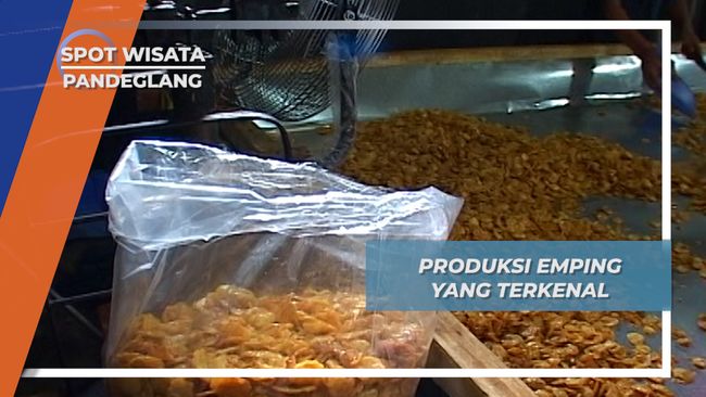 Emping Manis yang Terkenal Dari Menes Pandeglang Banten