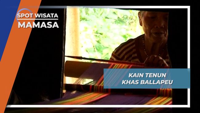 Butuh Waktu Satu Bulan untuk Membuat Sambu, Kain Tenun Khas Mamasa
