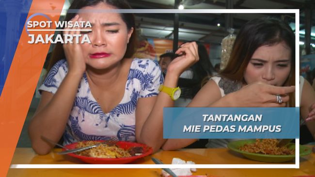 Mie Super Duper Pedas Tantangan Berkuliner Di Jakarta