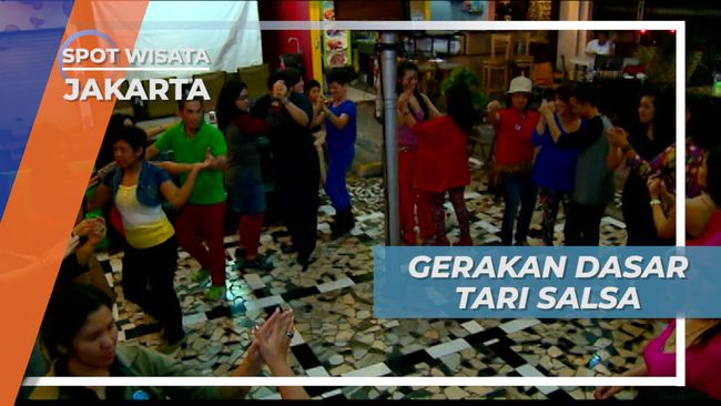 Sideway Basic, Gerakan Dasar Tari Salsa, Jakarta