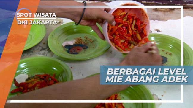 Level Terpedas Mie Abang Adek Dengan 150 Cabe Bikin Ngiler, Jakarta
